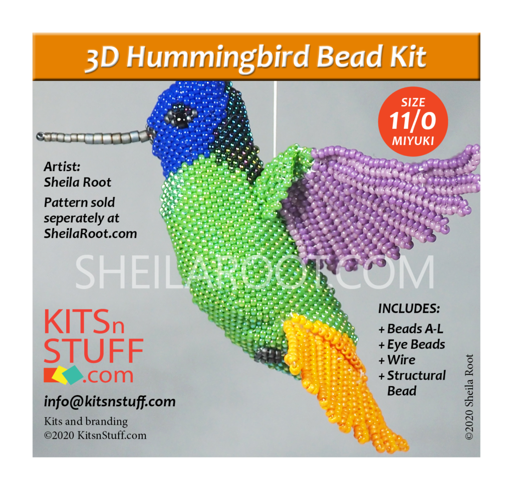 Hummingbird Bead Kits – KitsnStuff.com