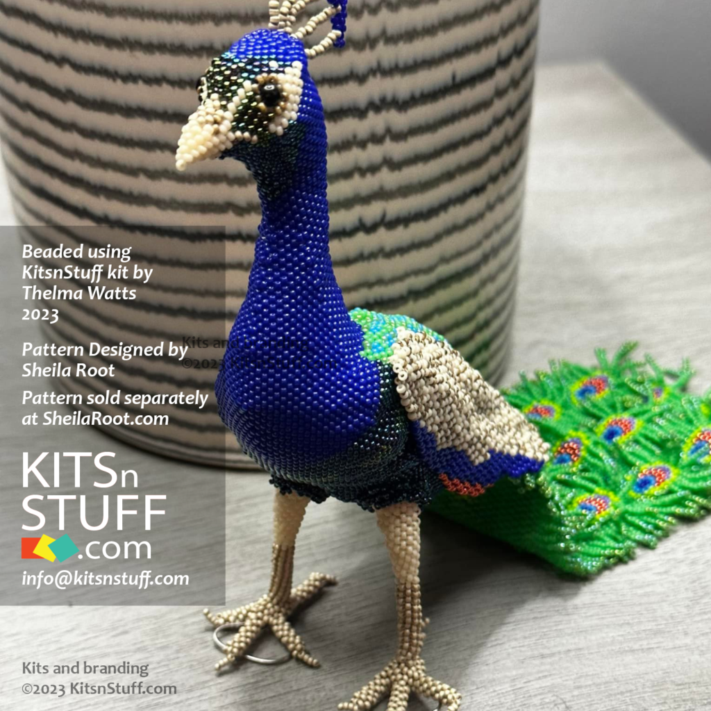 Peacock 15/0 Bead Kit – KitsnStuff.com