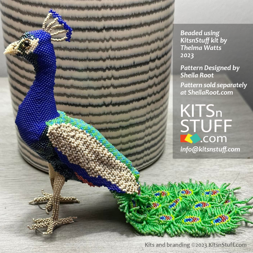 Peacock 15/0 Bead Kit – KitsnStuff.com