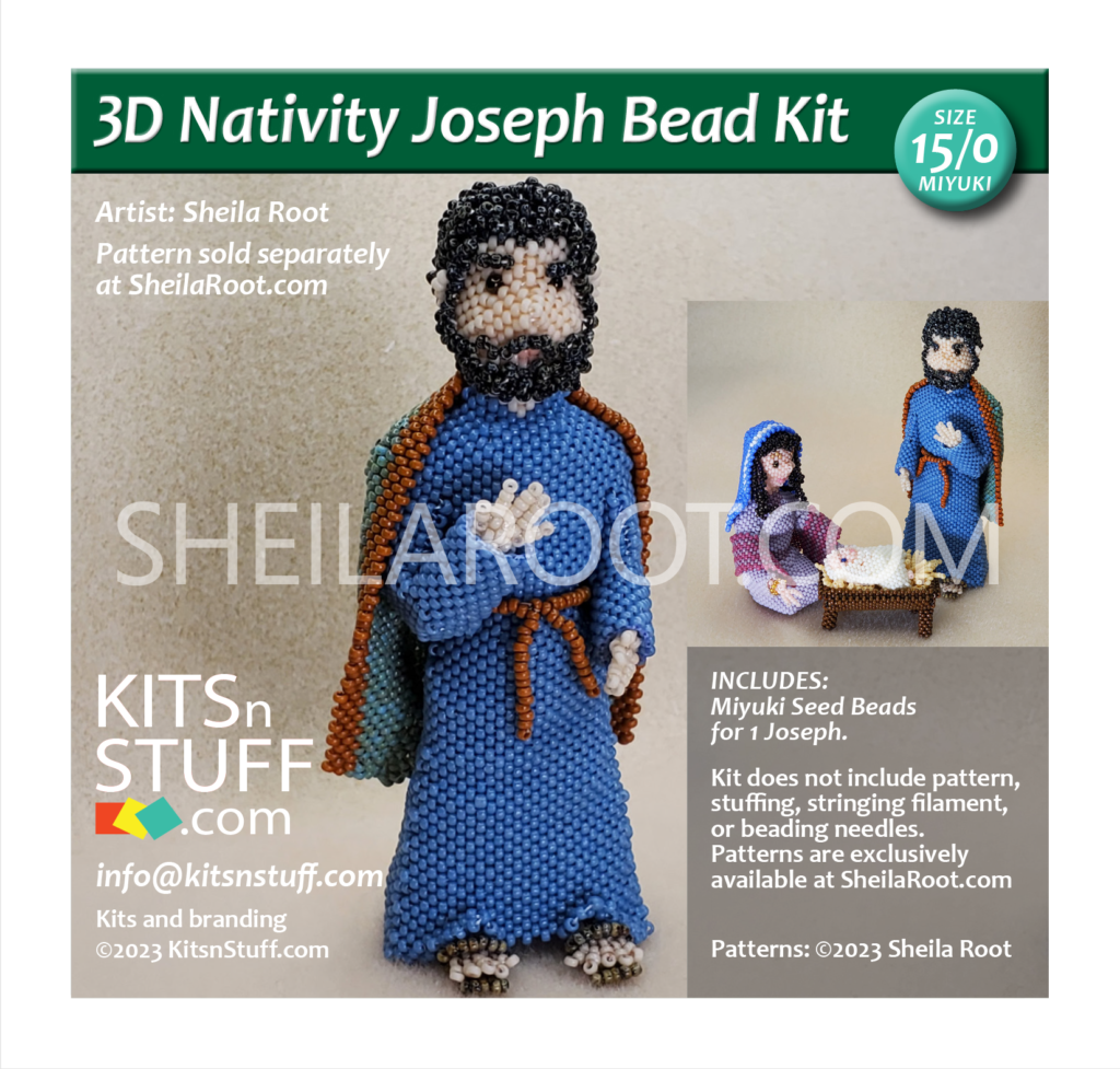 NativityJoseph15/0 Bead Kit – KitsnStuff.com